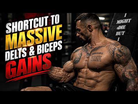 Fastest Way To Build Huge Biceps And Massive Shoulders!