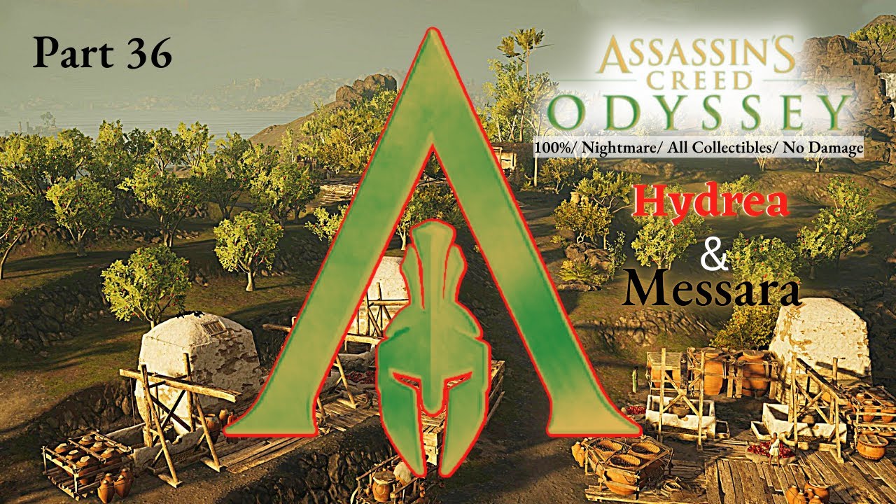 Assassin's Creed Odyssey-Part 36 Hydrea & Messara [Nightmare] No Damage ...
