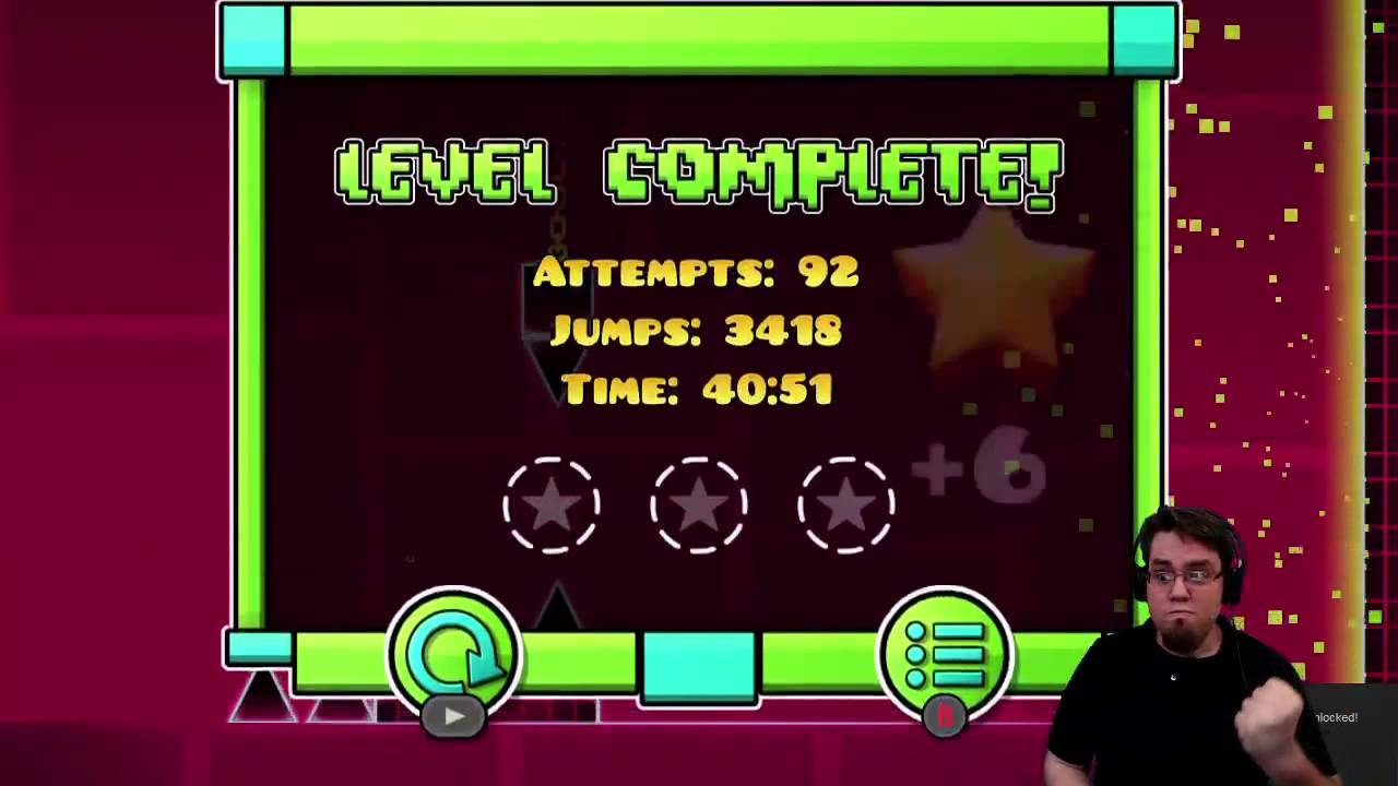 Kreyg has a violent Kreygasm - Twitch Highlight [Geometry Dash] - YouTube