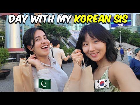 A Day with my Korean Sister 🇵🇰🇰🇷