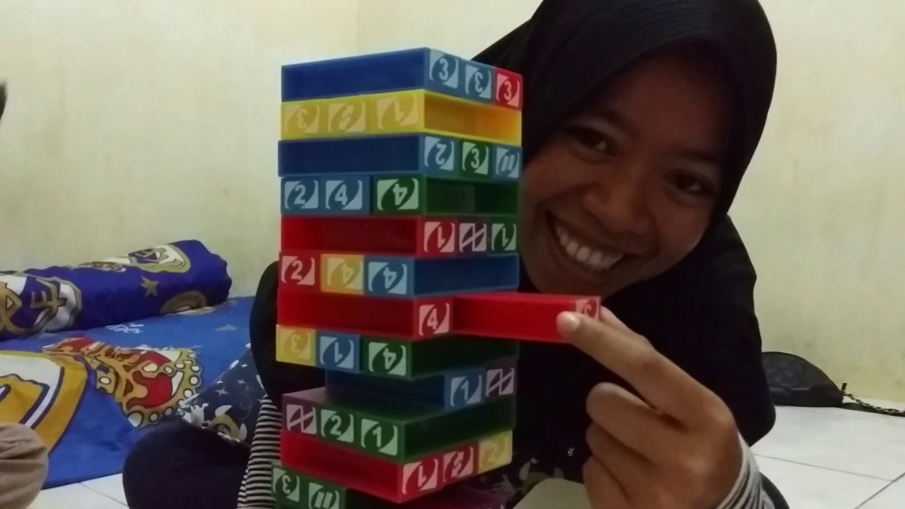 HEBOH BANGET GUYS !!!!!!!KESERUAN MAIN UNO STACK AYMAN BARENG OM DEDE TEGANG SEMUA TAKUT ROBOH ...