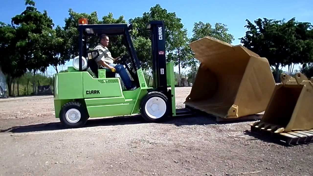 VENDO MONTACARGAS CLARK GPX30 6000 LIBRAS - YouTube