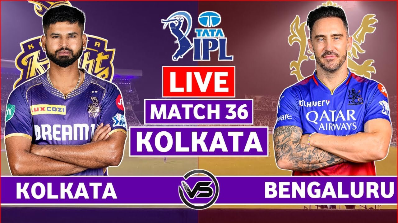 Kolkata Knight Riders v Royal Challengers Bengaluru Live Scores | KKR v ...
