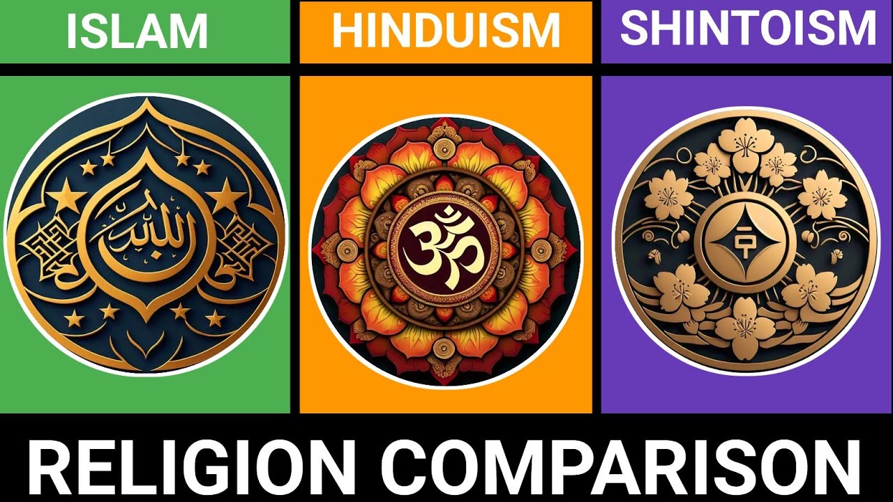 Islam vs Hinduism vs Shintoism- Religion Comparison - YouTube