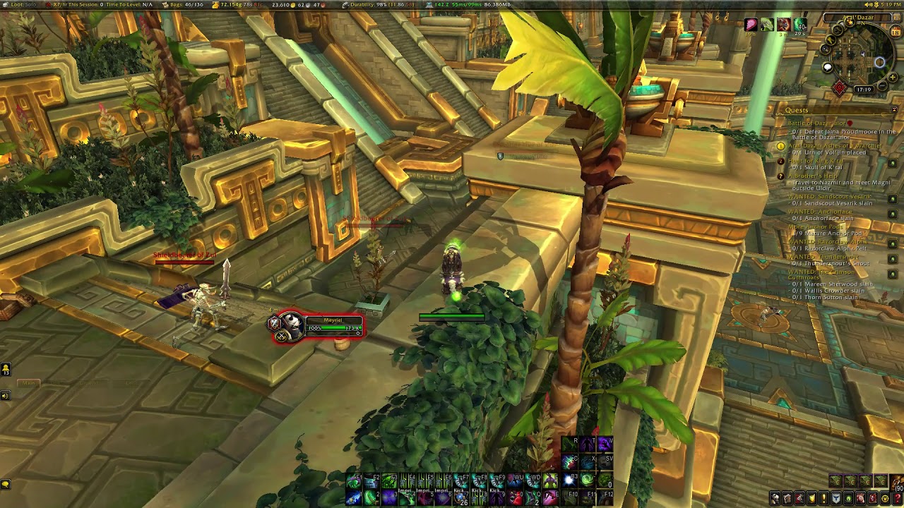 WoW King's Rest instance entrance - YouTube