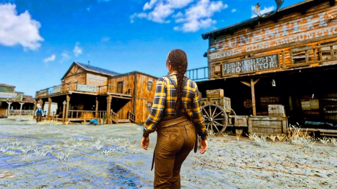 RDR2 Beyond Reality - 8K RTX 5090 - Breathtaking Next-Level Realism ...