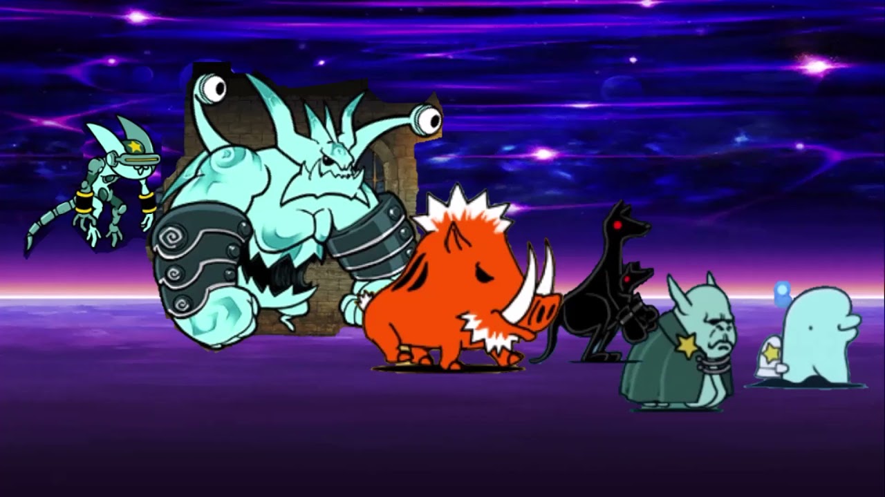 Battle Cats Filibuster Invasion Music but is Fast Forward - YouTube