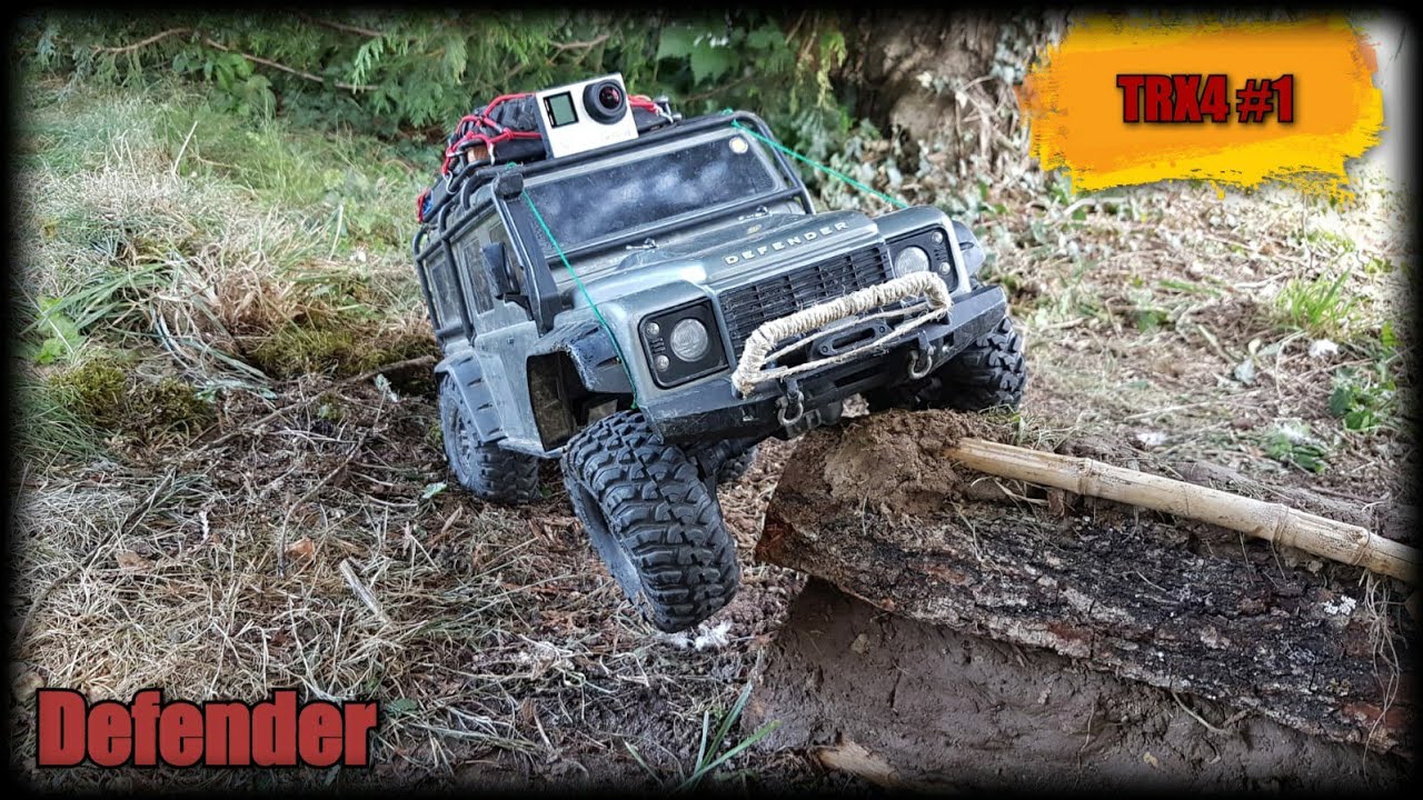 Traxxas Trx4 defender #1 - YouTube