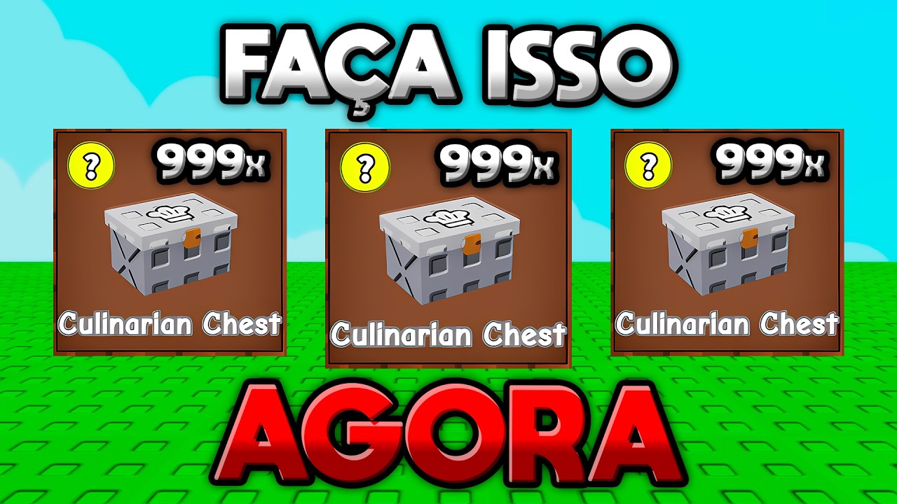 COMO FARMAR 1000x CULINARIAN CHEST POR DIA NO GROW A GARDEN [ Cresça Um ...