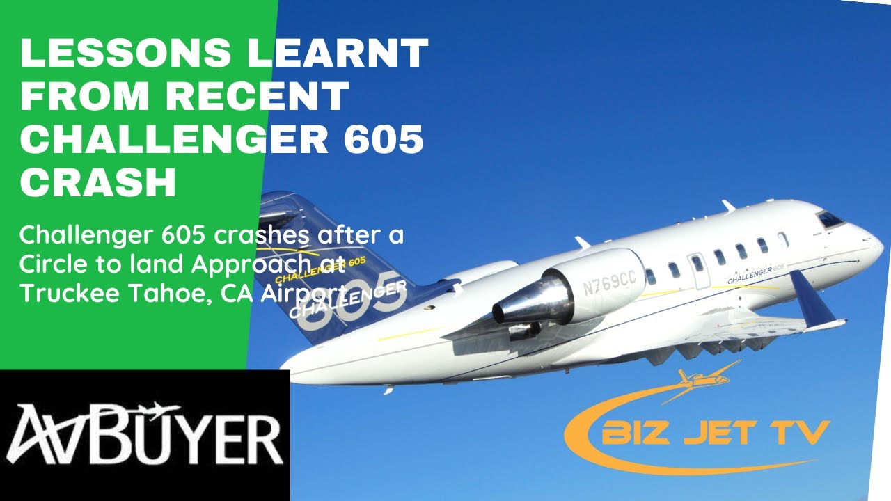 Lessons Learnt from Recent Challenger 605 Crash - YouTube