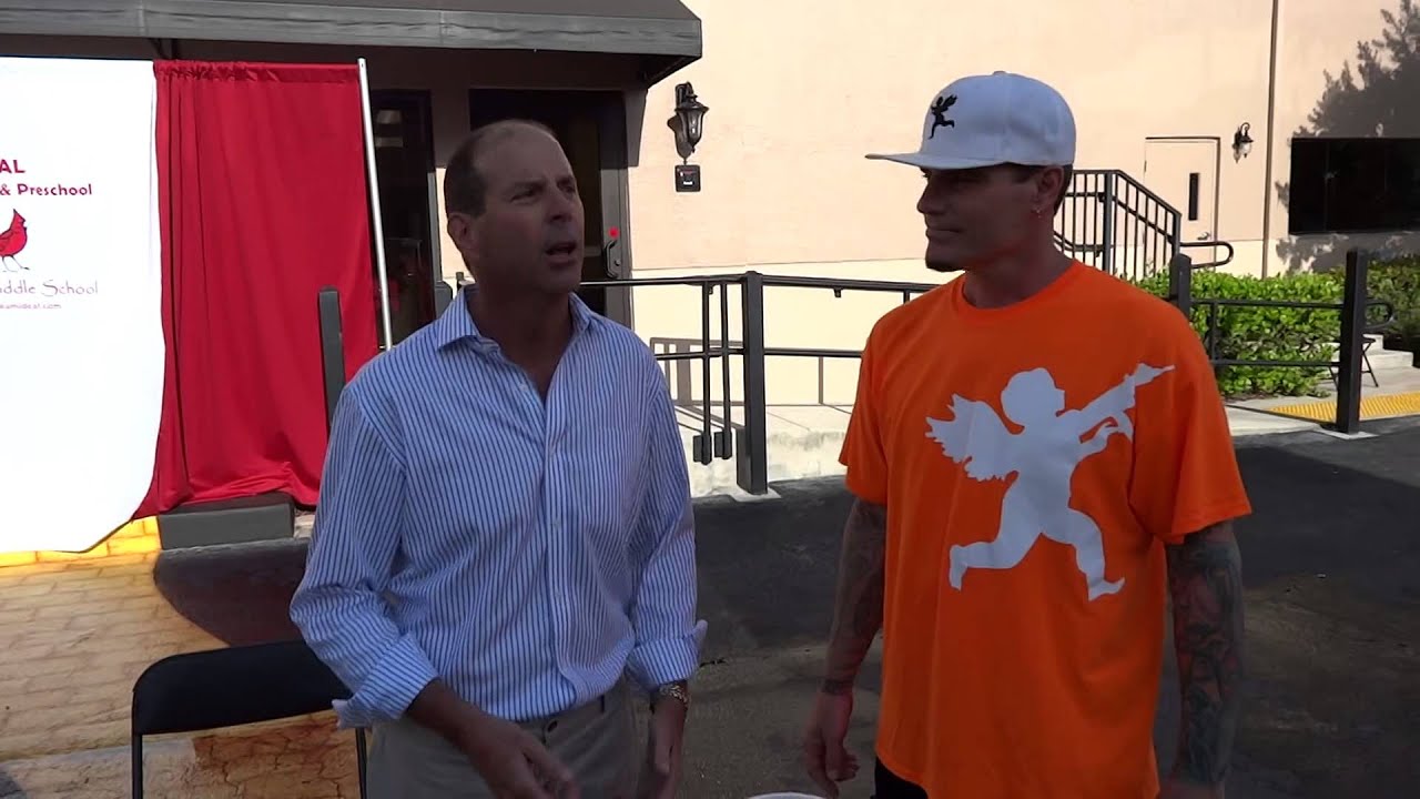 Geoffrey Sluggett ALS Ice Bucket Challenge with Vanilla Ice - YouTube
