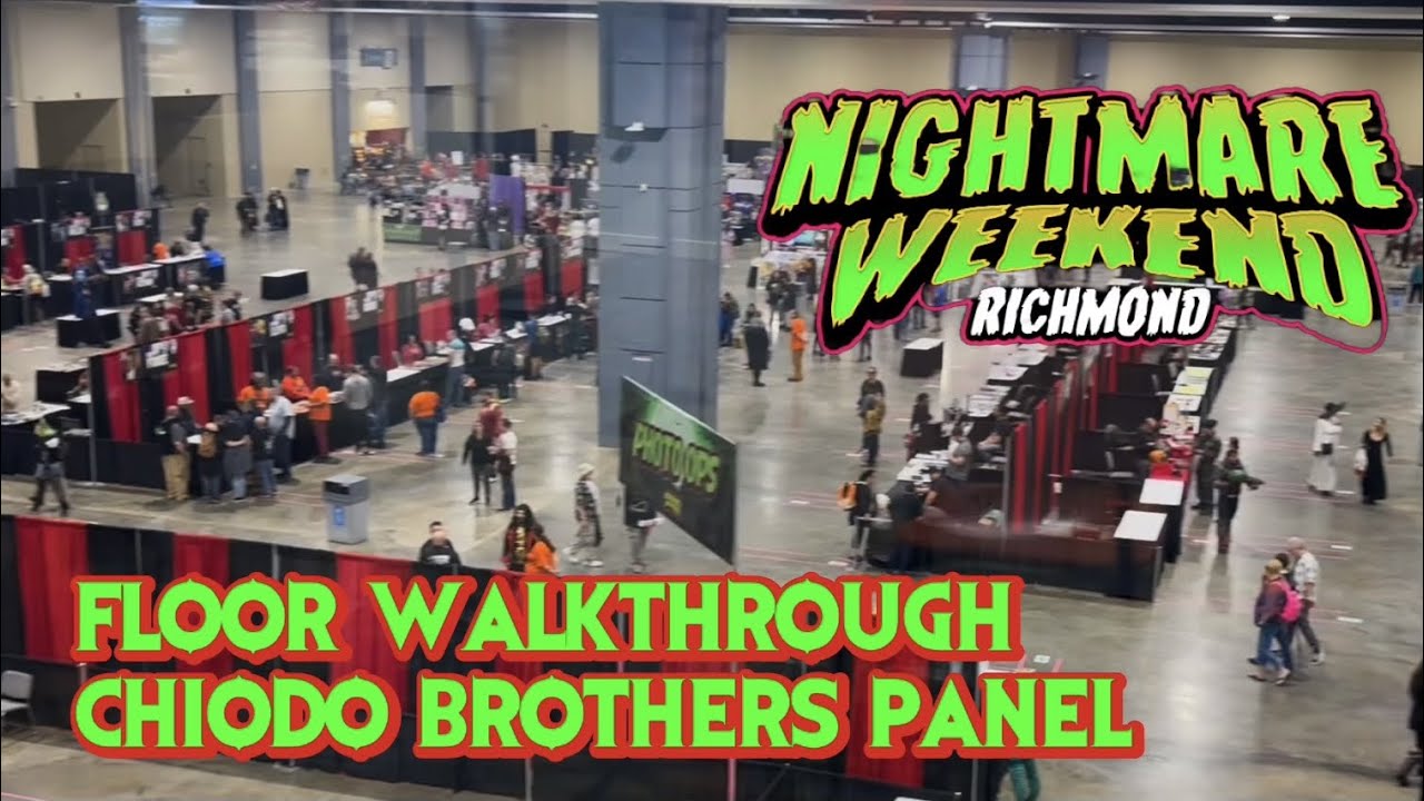 Nightmare Weekend Floor Walkthrough & Chiodo Brothers Panel - YouTube
