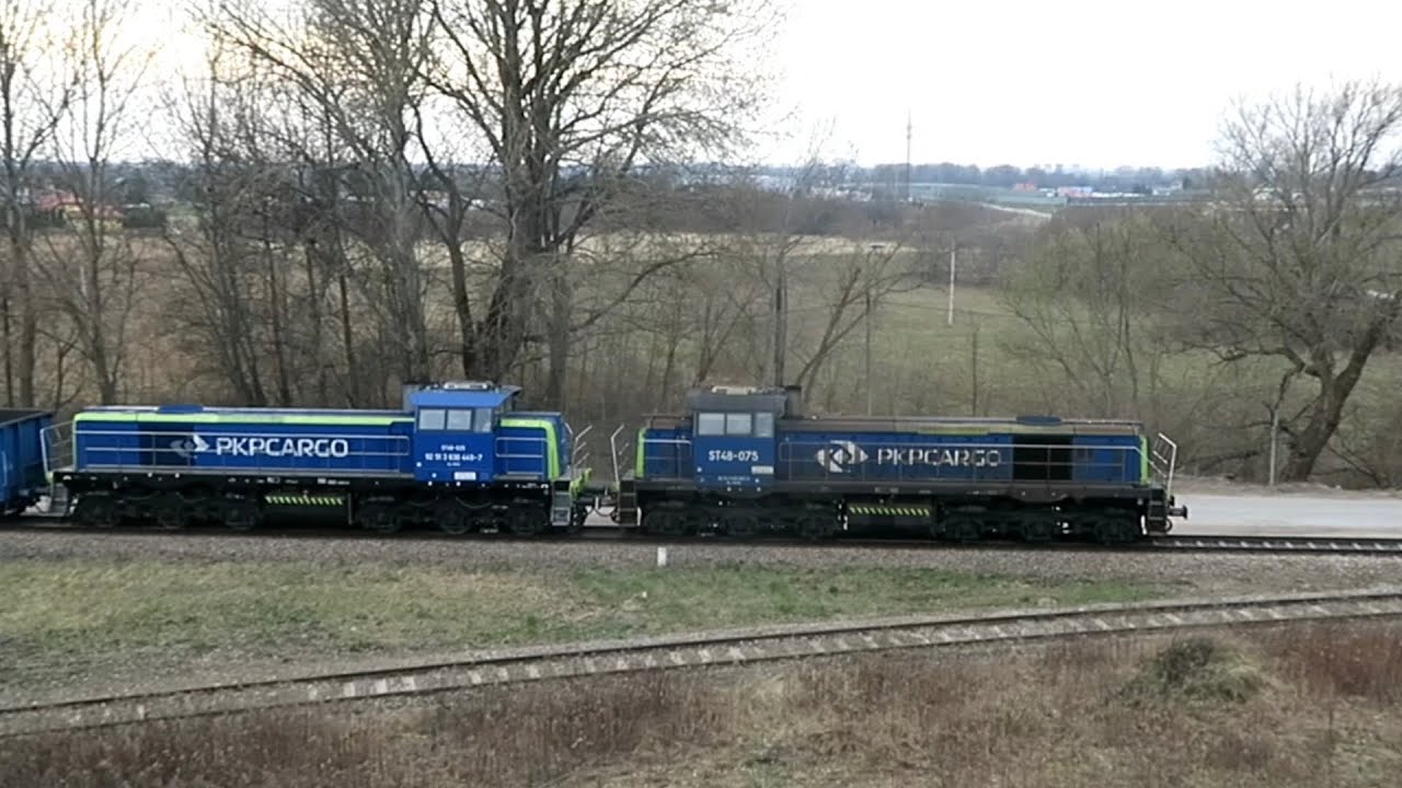 ST48-075 Na bocznicy EC Siekierki. Warszawa 9.03.2024. - YouTube