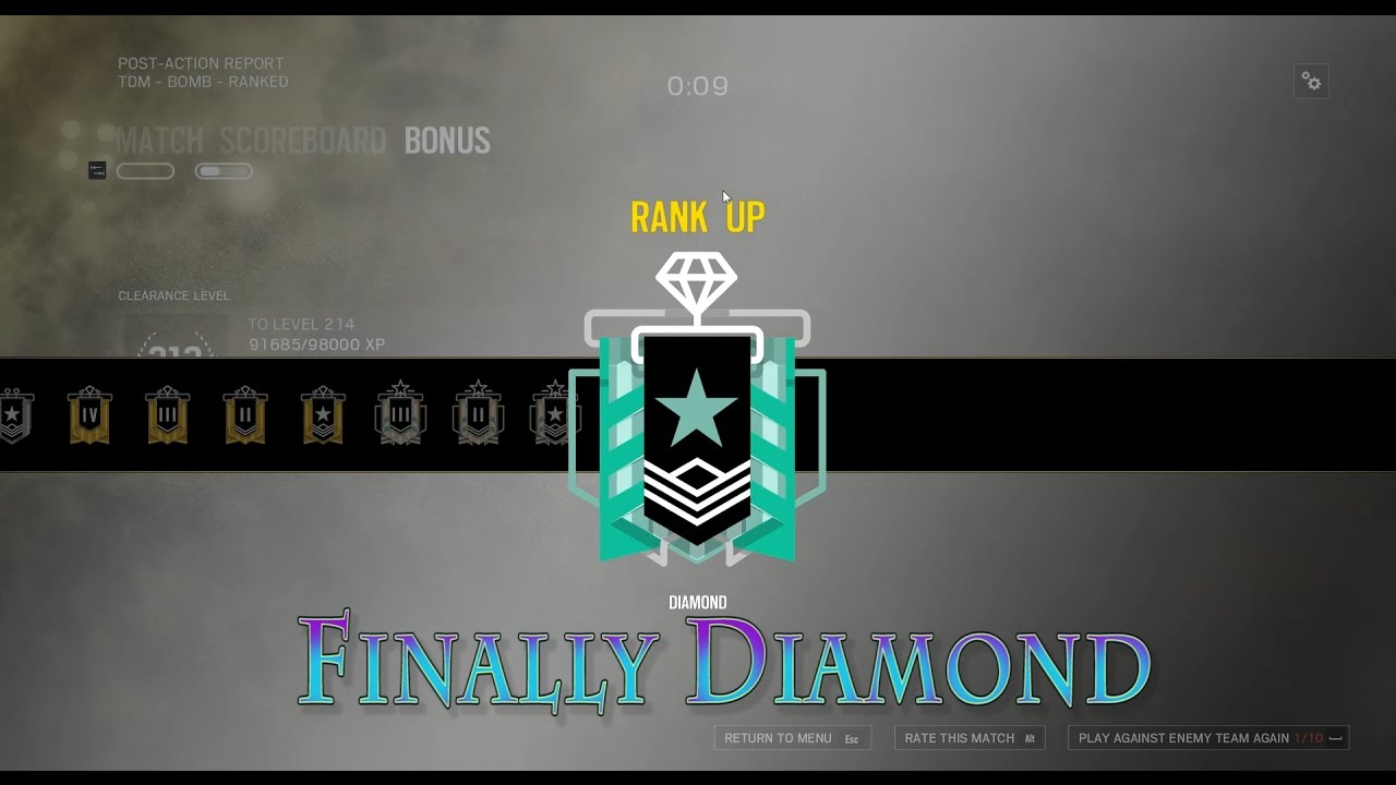 Got Diamond- Rainbow Six Siege - YouTube