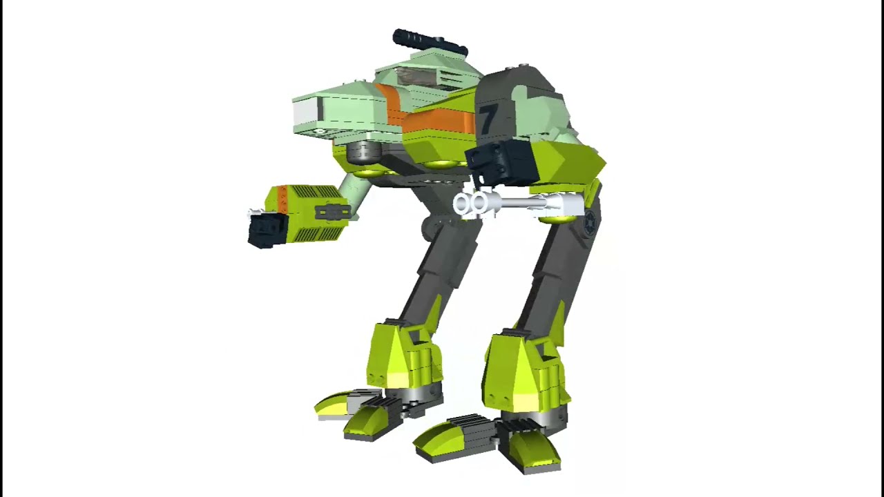 Battletech - Lego - Birth of a Battle Mech - Episode 58 - Dragonfly ...