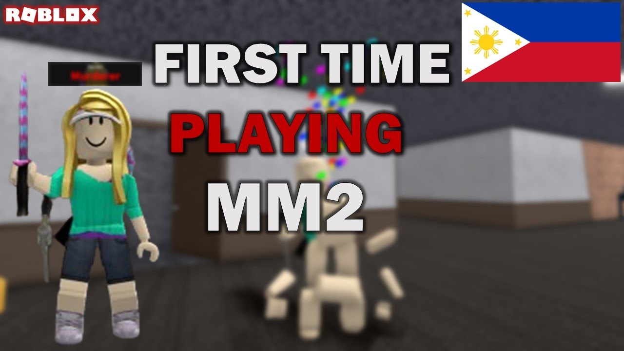 Playing MM2 for the FIRST TIME *Funny* (Murder Mystery) - YouTube