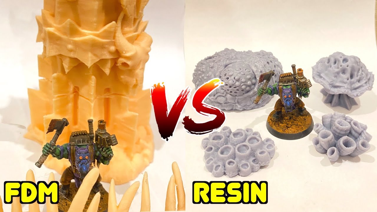Terrain Printing Showdown: Resin or FDM? - YouTube