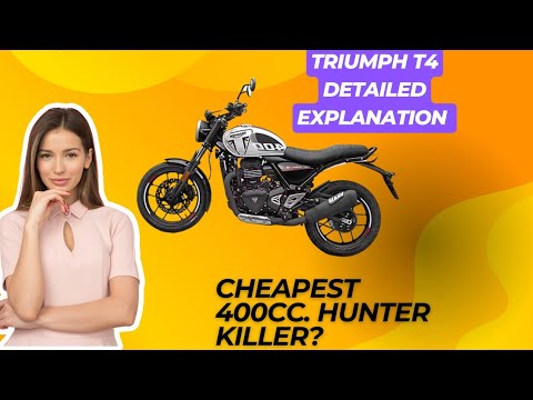 Triumph T4 fully explained|Cheap in quality?|Royal Enfield Hunter ...