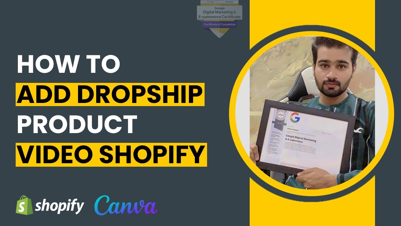 How To Add Video In Shopify Product Page | Class 8 | Shopify Tutorials - YouTube