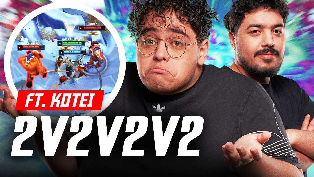 LE RETOUR DU DUO KOTEI & KAMETO DANS LE NOUVEAU MODE 2v2v2v2 DE LEAGUE ...