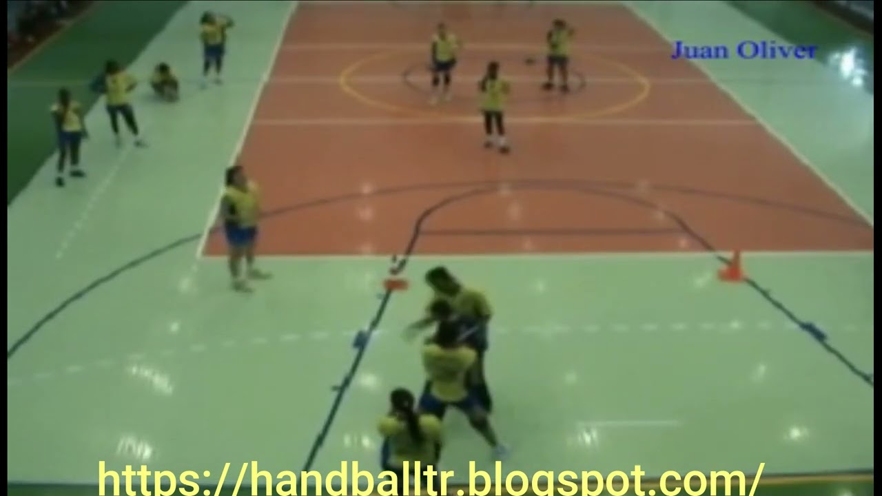 handball training - Defense teaching methodology 3-3 - YouTube