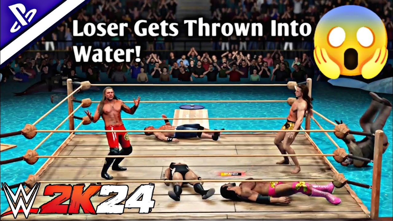 WWE 2K24 - 30 Man Water Royal Rumble Match! | (PS5) - YouTube
