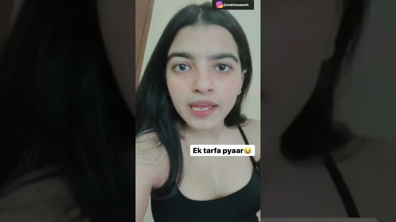 Ek Tarfa pyaar and Bollywood | #shorts | Mahima Seth - YouTube