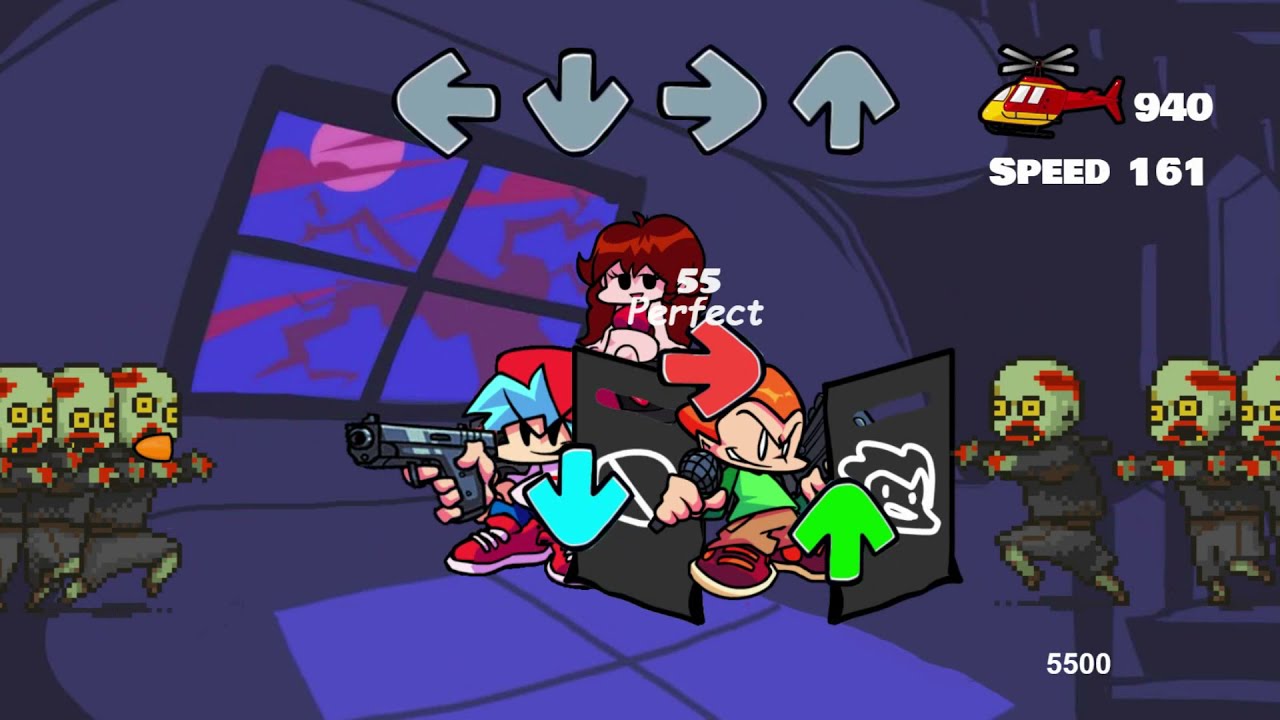 Friday Night Funkin' Zombie Gun Shooting FNF Mod [Download] - YouTube