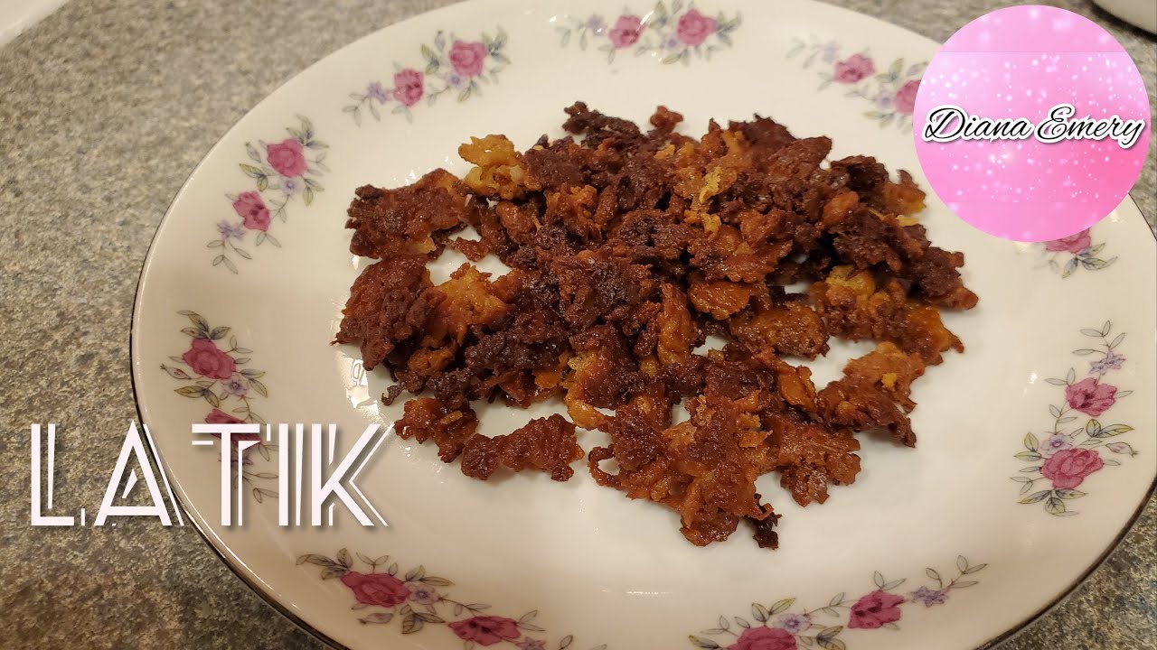 How to make Latik | Diana Emery - YouTube