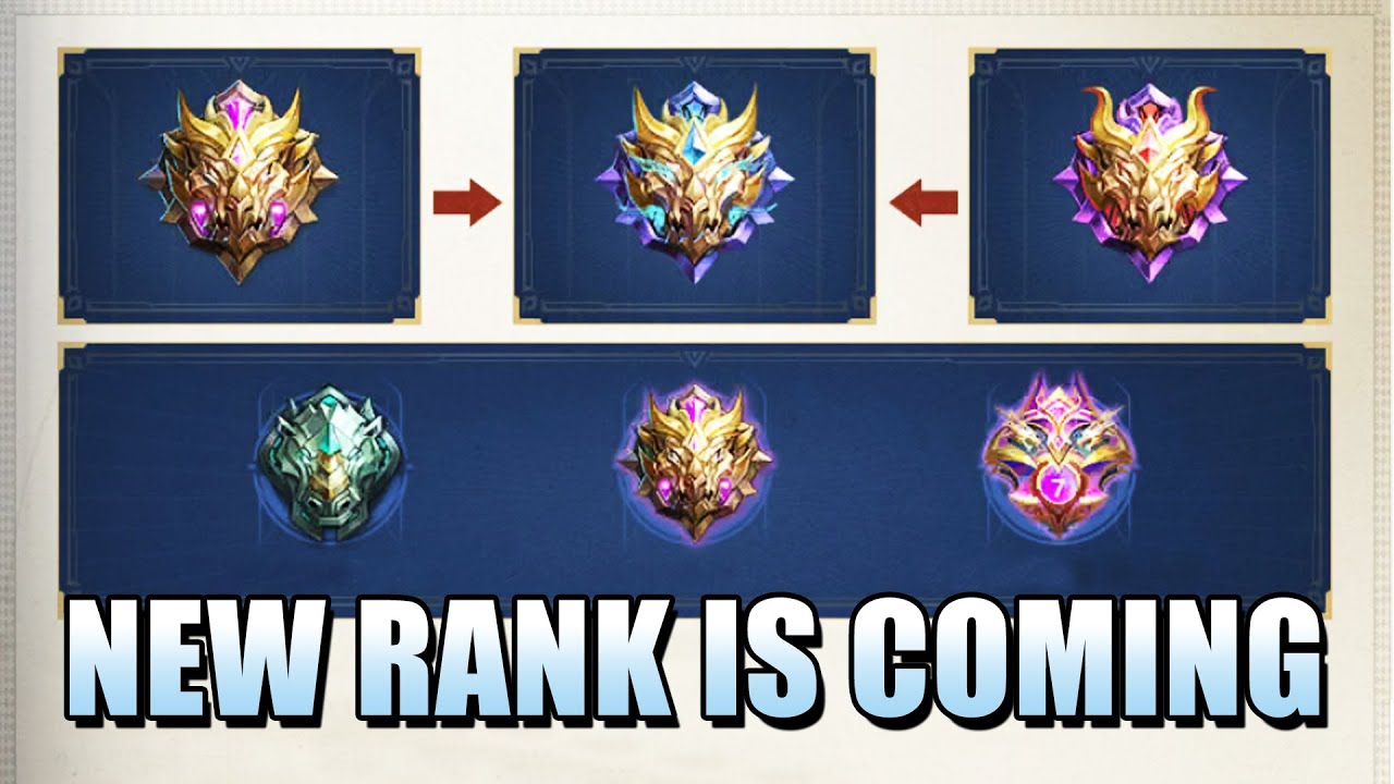 NEW RANK IN MYTHIC IS COMING SOON - YouTube