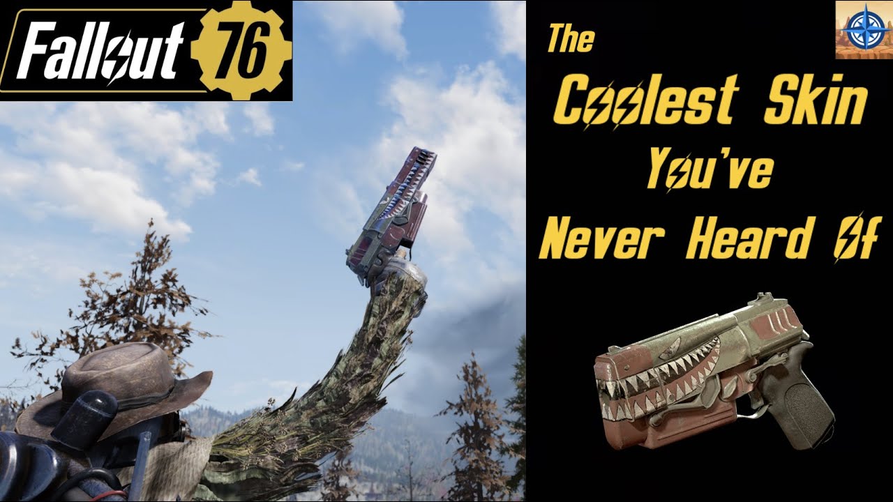 Fallout 76: The Coolest Skin You've Never Heard Of - YouTube