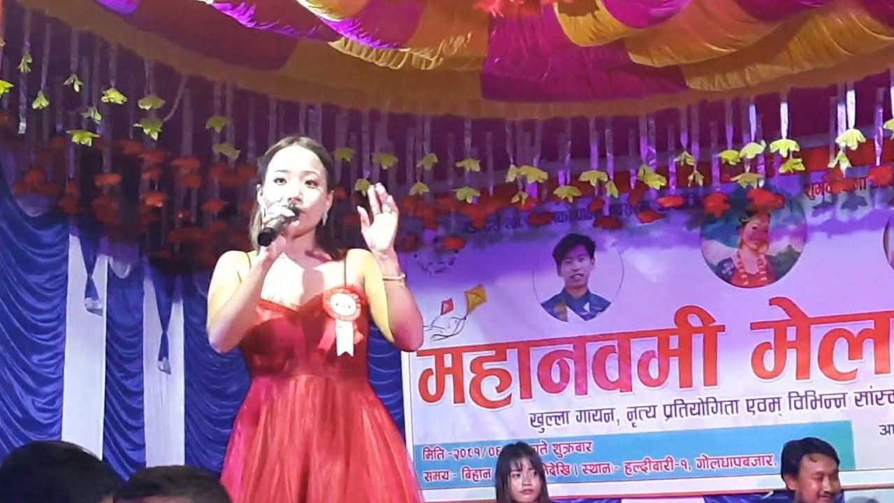 Sabina Limbu दशैँको कार्यक्रममा प्रस्तुति दिदै | The Voice of Nepal ...