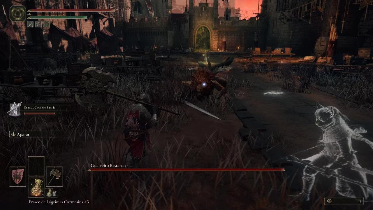 ELDEN RING - Engvall em ação (summon) - YouTube