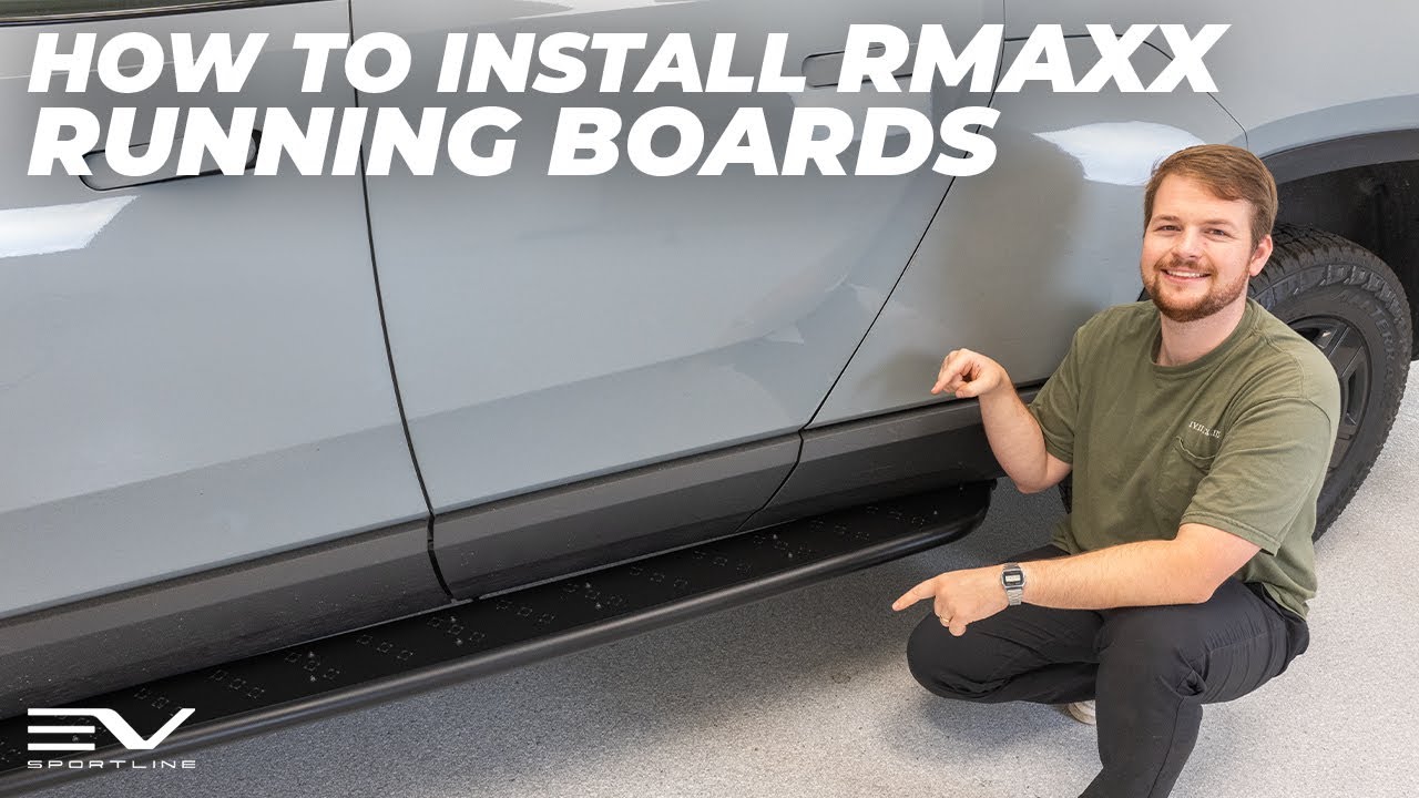 How to Install Team 1EV Rivan R1T / R1S RMaxx Running Boards from EV ...