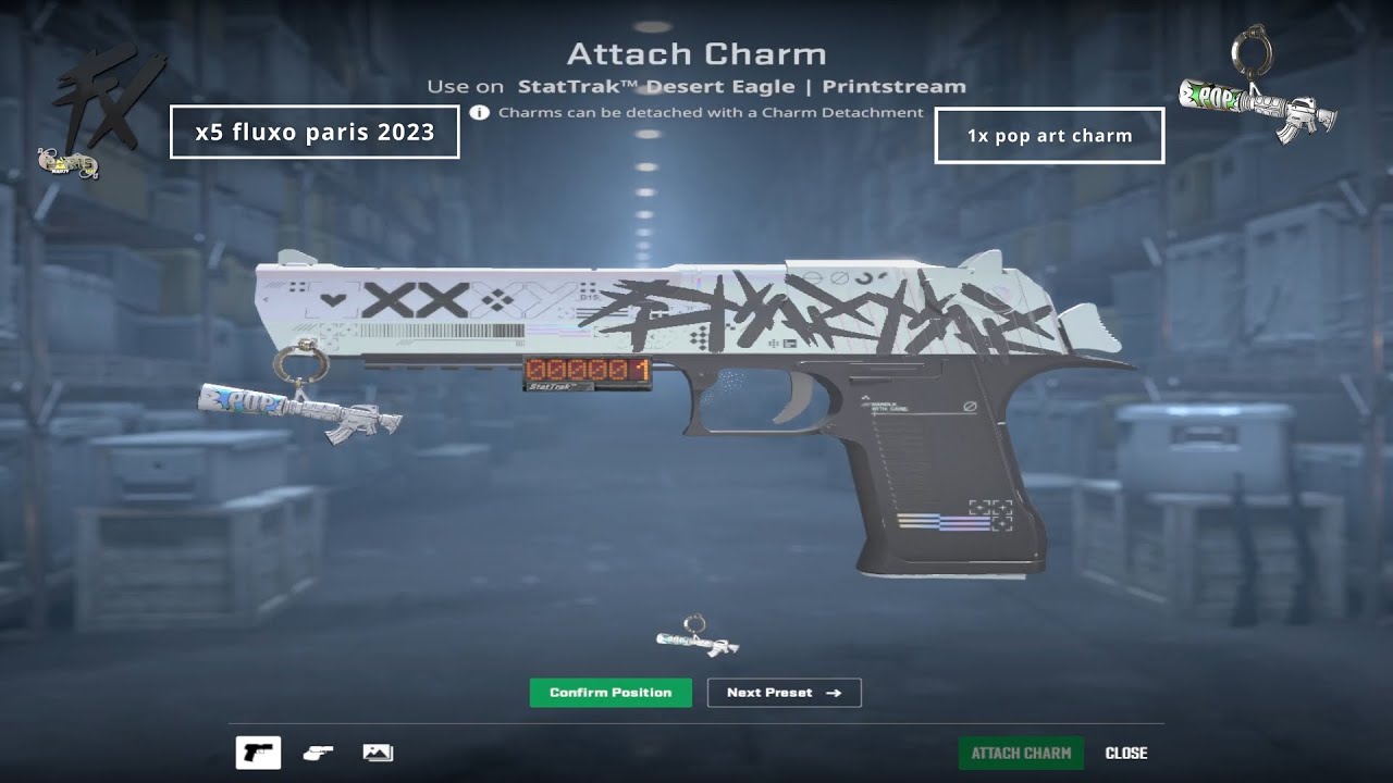 BEST Desert Eagle Printstream Craft EVER !!! - YouTube