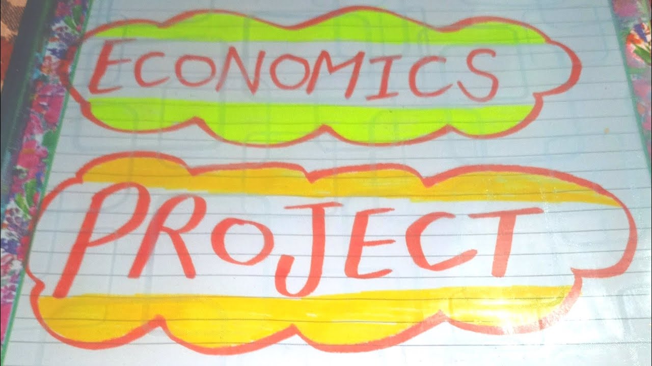 ECONOMICS CLASS 11TH PROJECT FILE ON DEMAND TOPIC || PROJECT FILE ...