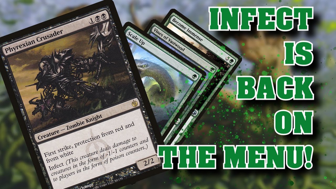 Phyrexian Crusader in 2021? It's Modern BUG Infect - MTG Gameplay - YouTube