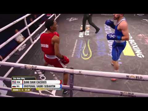 Dani Cáceres (DOM) vs. Ergyunal Sebahtin (BUL) World Boxing Cup 2026 (50kg)