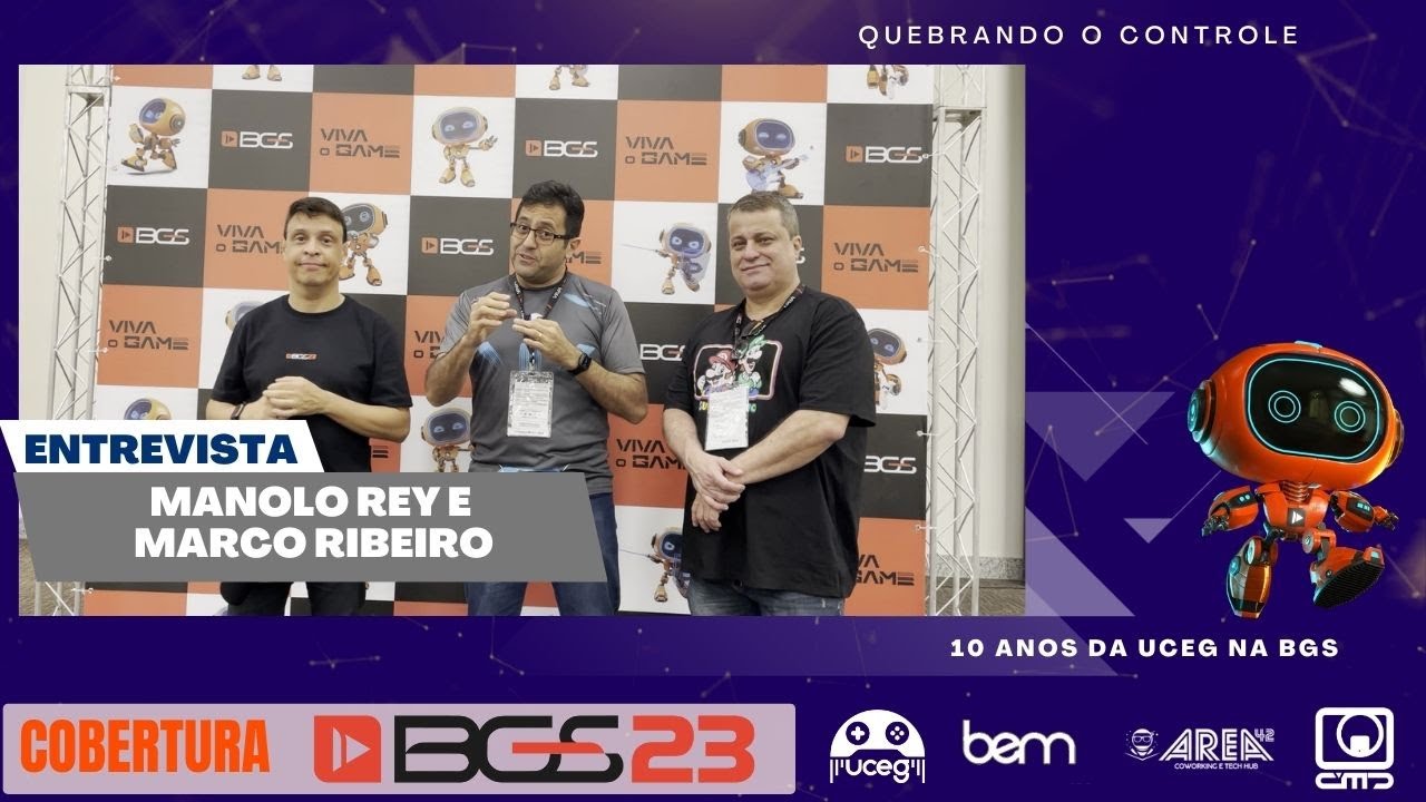 [BGS 2023] Entrevista - Manolo Rey e Marco Ribeiro - YouTube