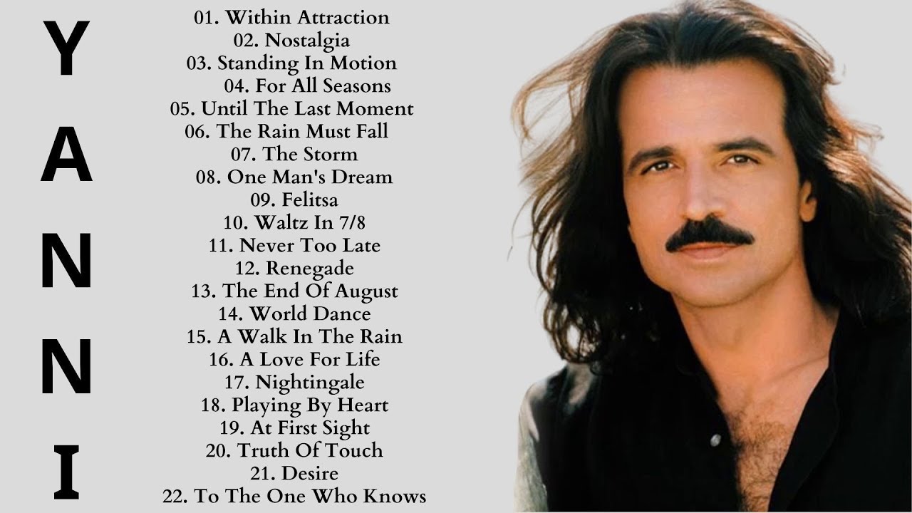 The Best Of YANNI - YANNI Greatest Hits Full Album 2022 - YANNI Piano ...