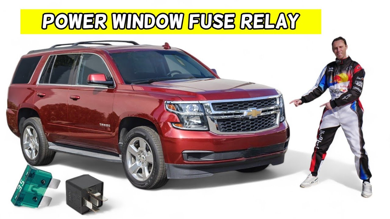 CHEVROLET TAHOE SUBURBAN POWER WINDOW FUSE RELAY LOCATION REPLACEMENT ...