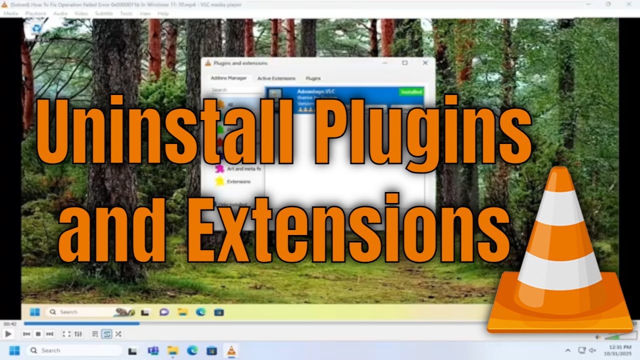 How To Uninstall Plugins and Extensions on VLC Media Player [Guide ...