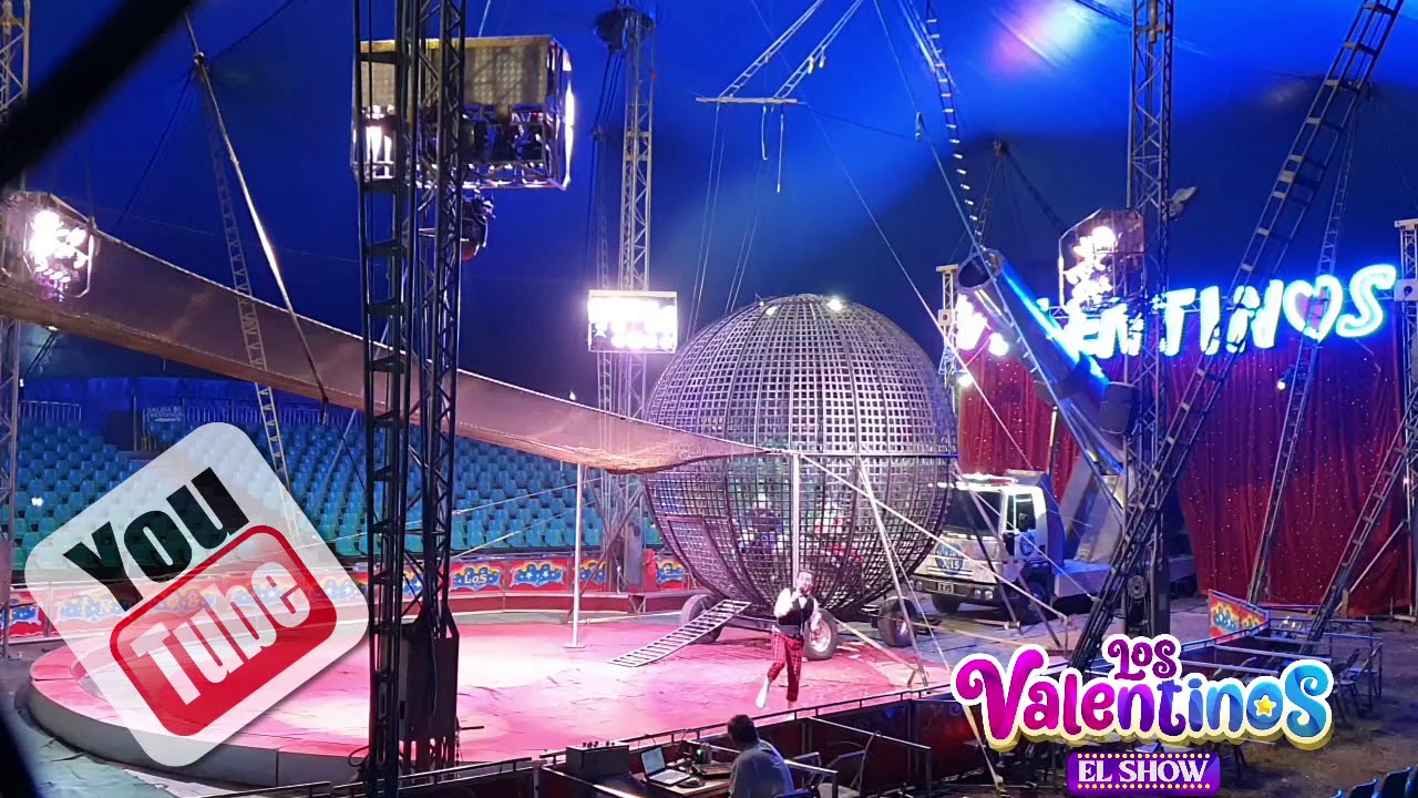 HOMBRE BALA IMPACTA CIRCO LOS VALENTINOS - YouTube