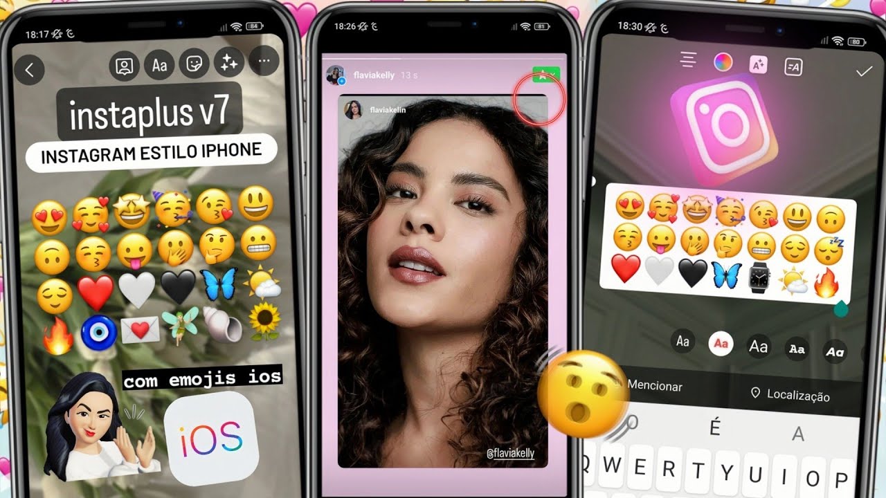 INSTAPLUS IOS V7 🥳 INSTAGRAM ESTILO IPHONE NO ANDROID + emojis ios ...