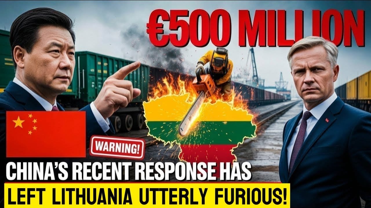 Lithuania Makes a Concession to China as Beijing’s Response Triggers ...