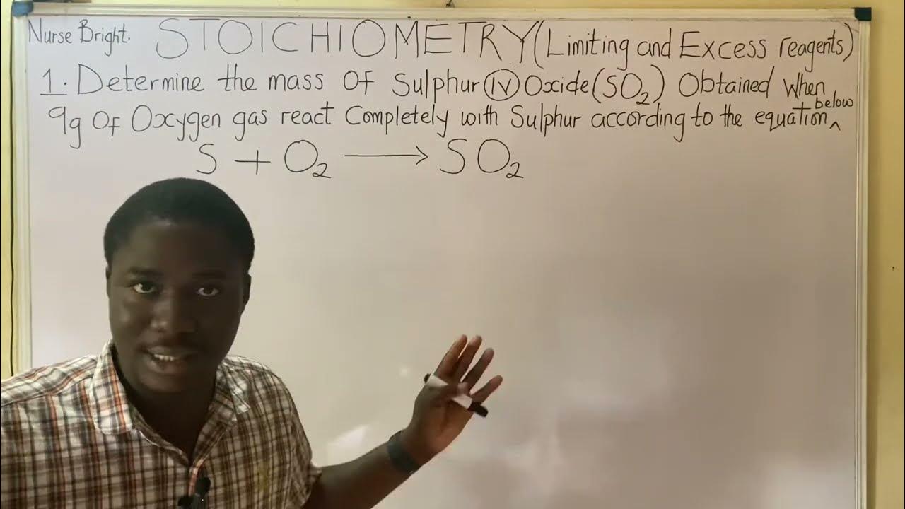 Stoichiometry Tutorial 2025. How to solve stoichiometry question on limiting and excess ...