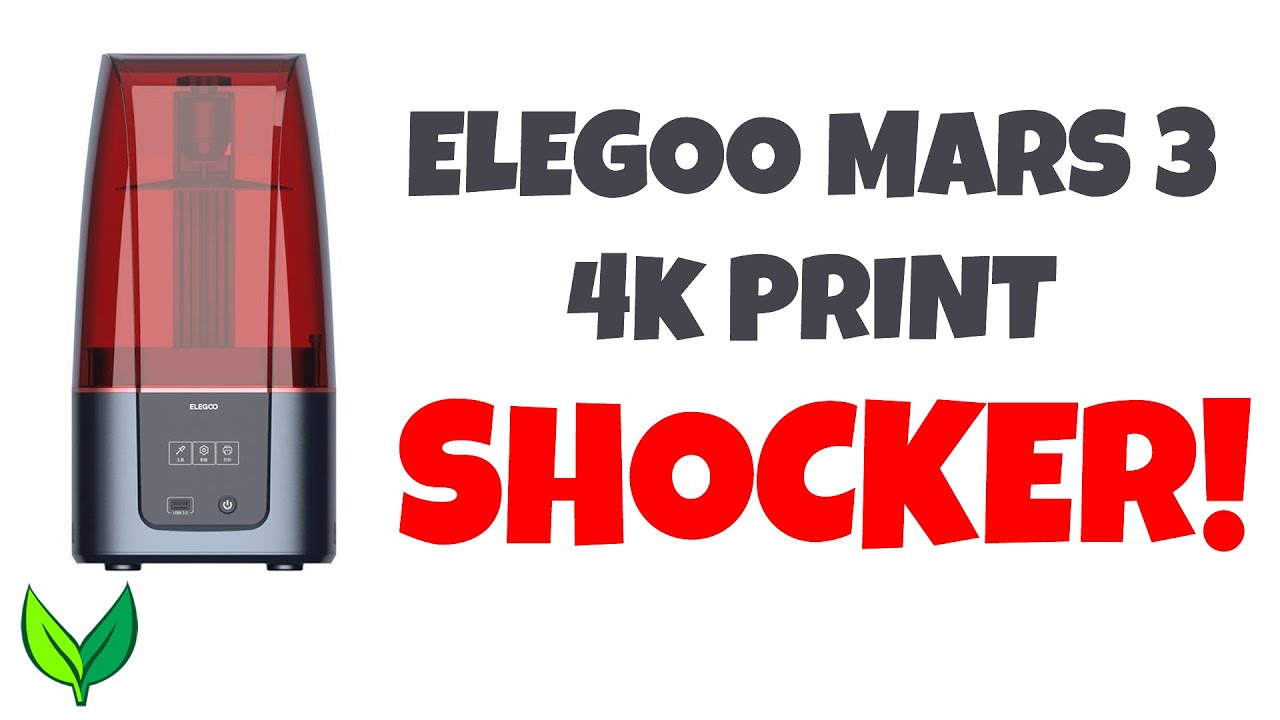 Mars 3 Ultra 4K print SHOCKER! A quick look at what to expect! - YouTube