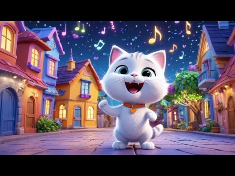 Lulu Cat’s Happy Songs | Fun Cat Nursery Rhyme for Kids | Cheerful ...
