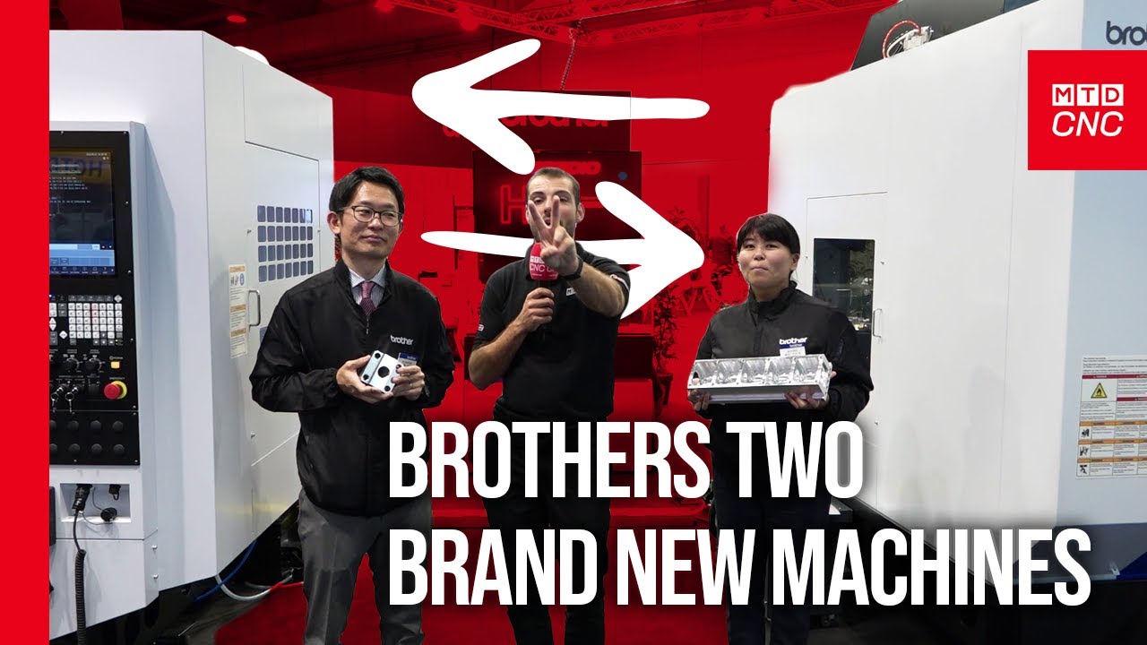Increased productivity with two brand new compact machines from Brother ...