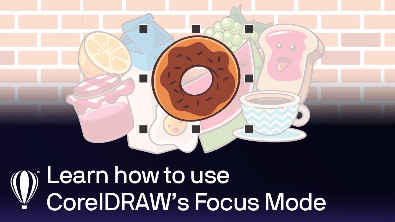 Learn how to use Focus Mode in CorelDRAW - YouTube